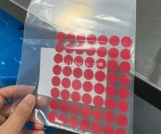 Indicador de esterilización de etiquetas de radiación gamma – Ruilabels